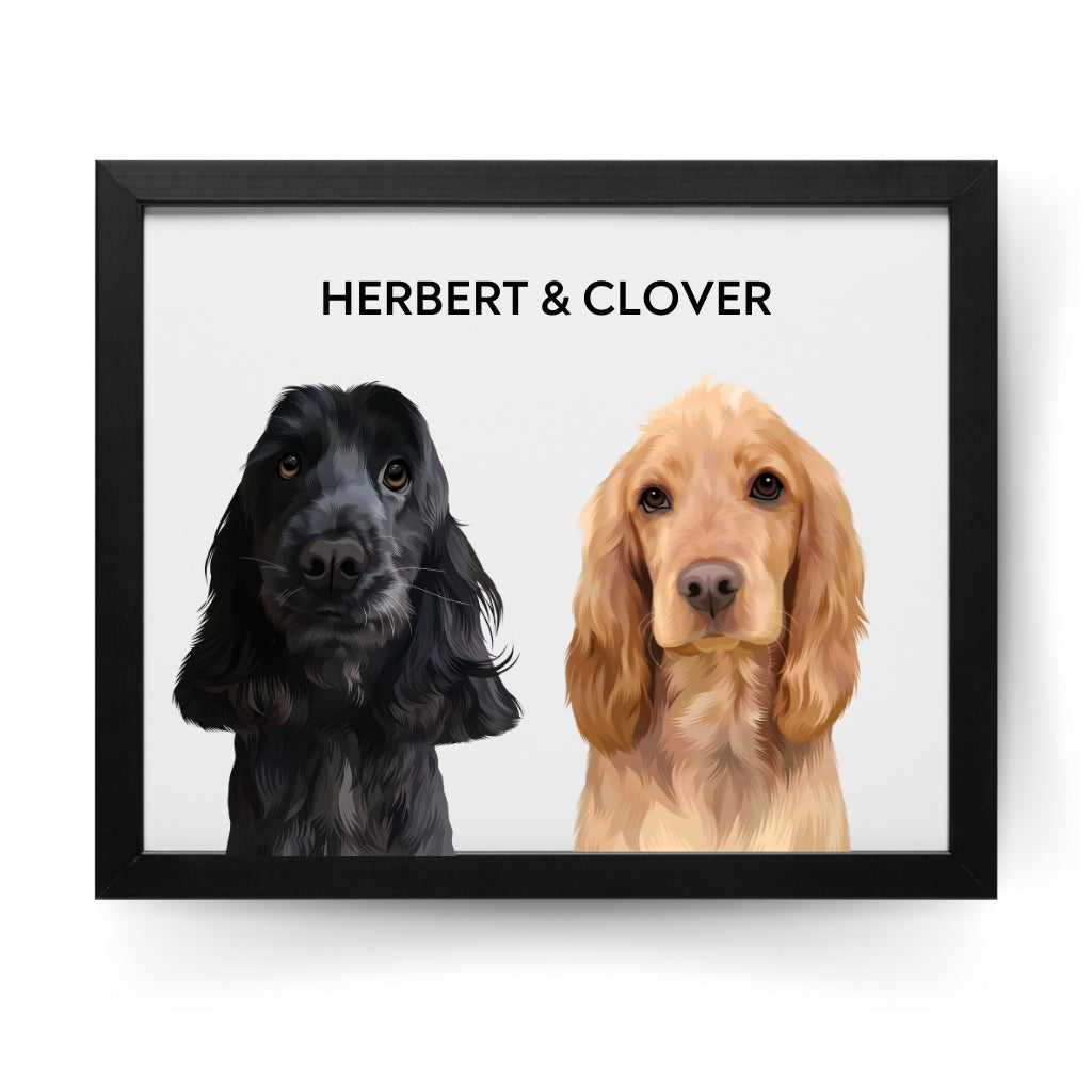 Bark & Brush Pet Portraits | Modern Pet Portraits Australia